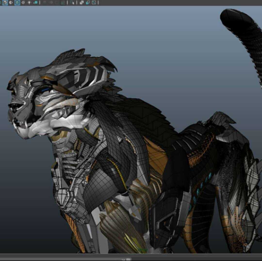 Old Transformers 6 Concept Art of Cheetor Surfaces - Children of Primus