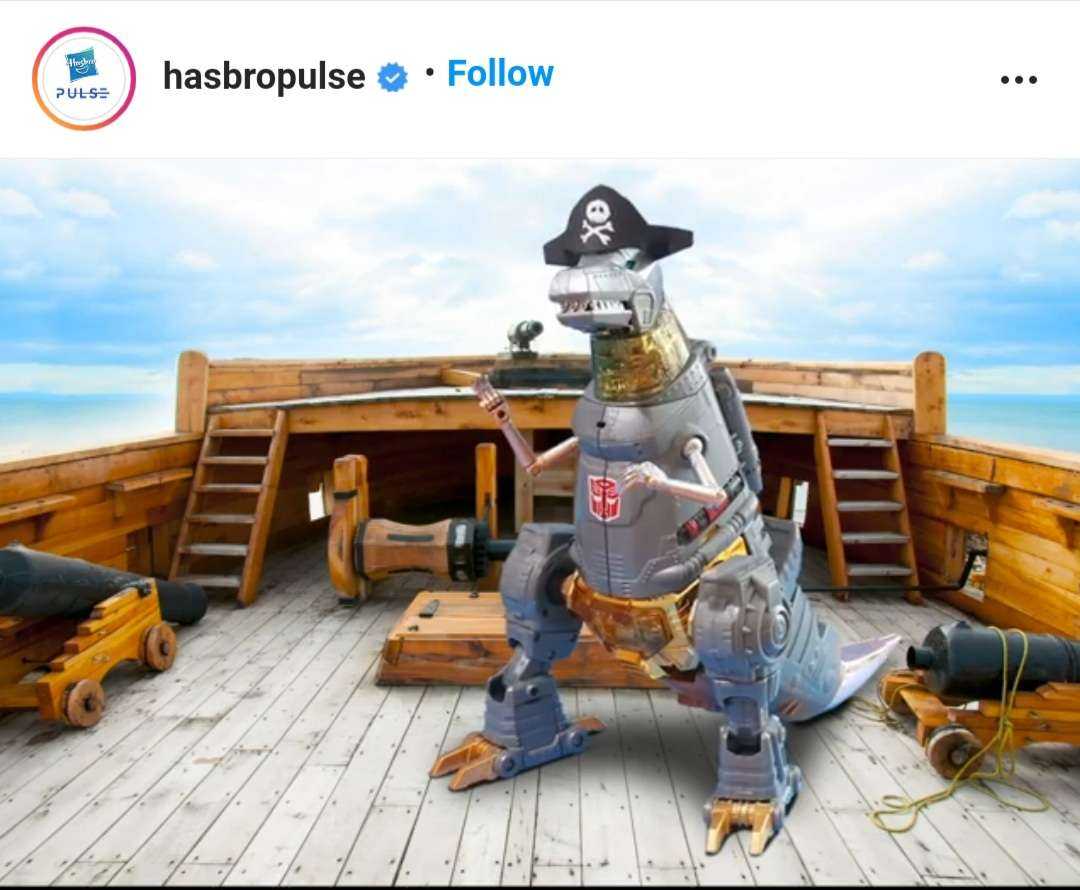 Grimlock Sings a Pirate Sea Shanty Courtesy of Hasbro Pulse - Children ...