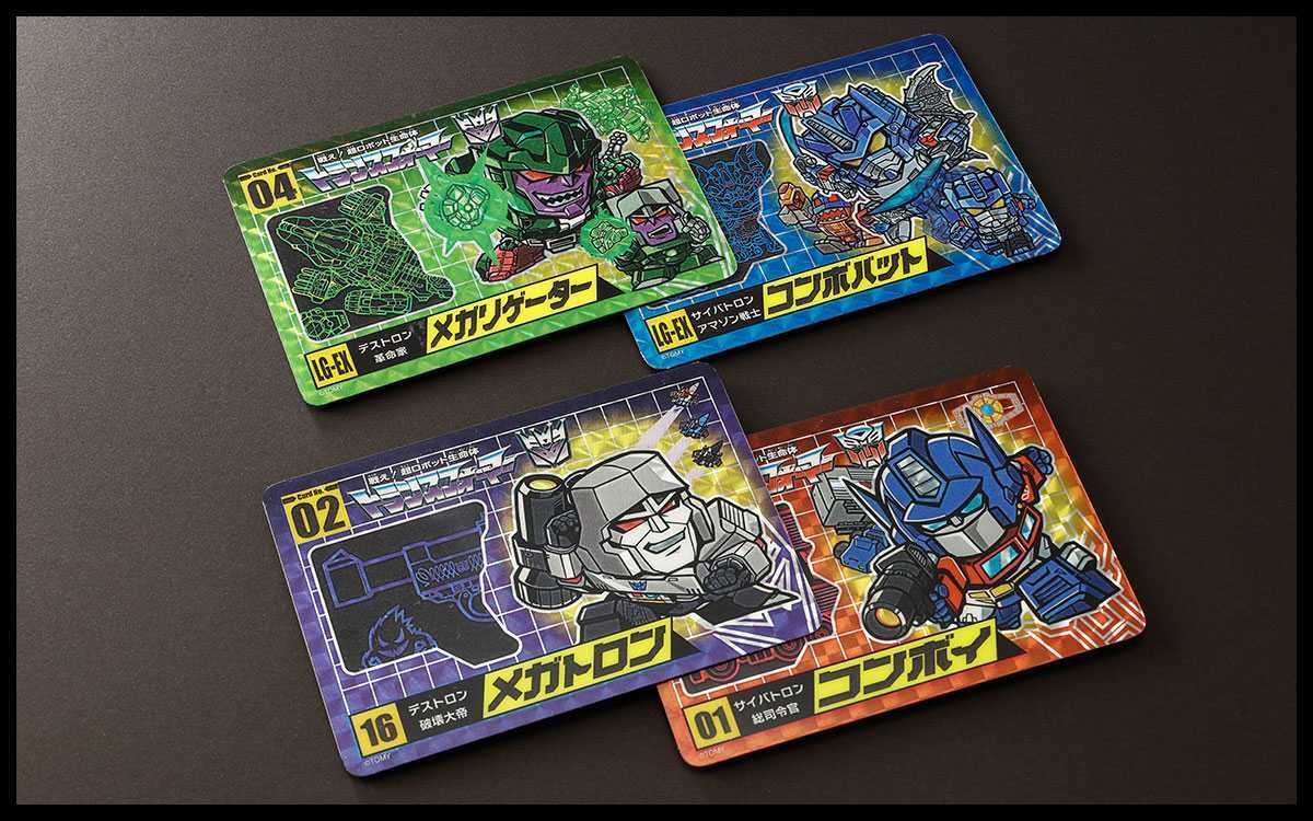 New eHobby exclusive Transformers merch: character cards and acrylic ...