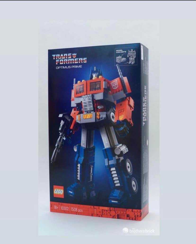 LEGO Optimus Prime Revealed - Children of Primus