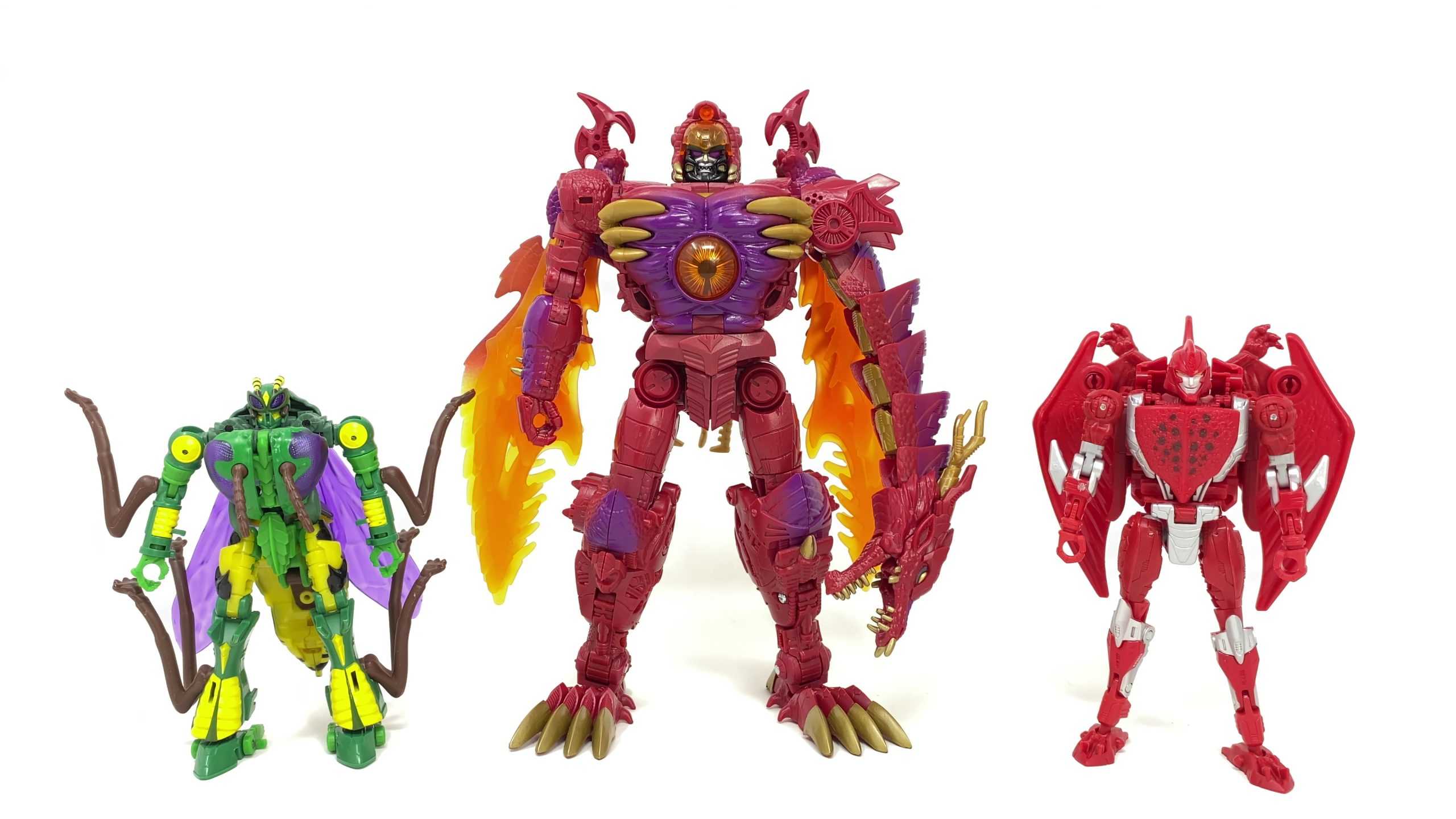 Video Review of Legacy Dragon Megatron with Multiple Comparison Shots ...