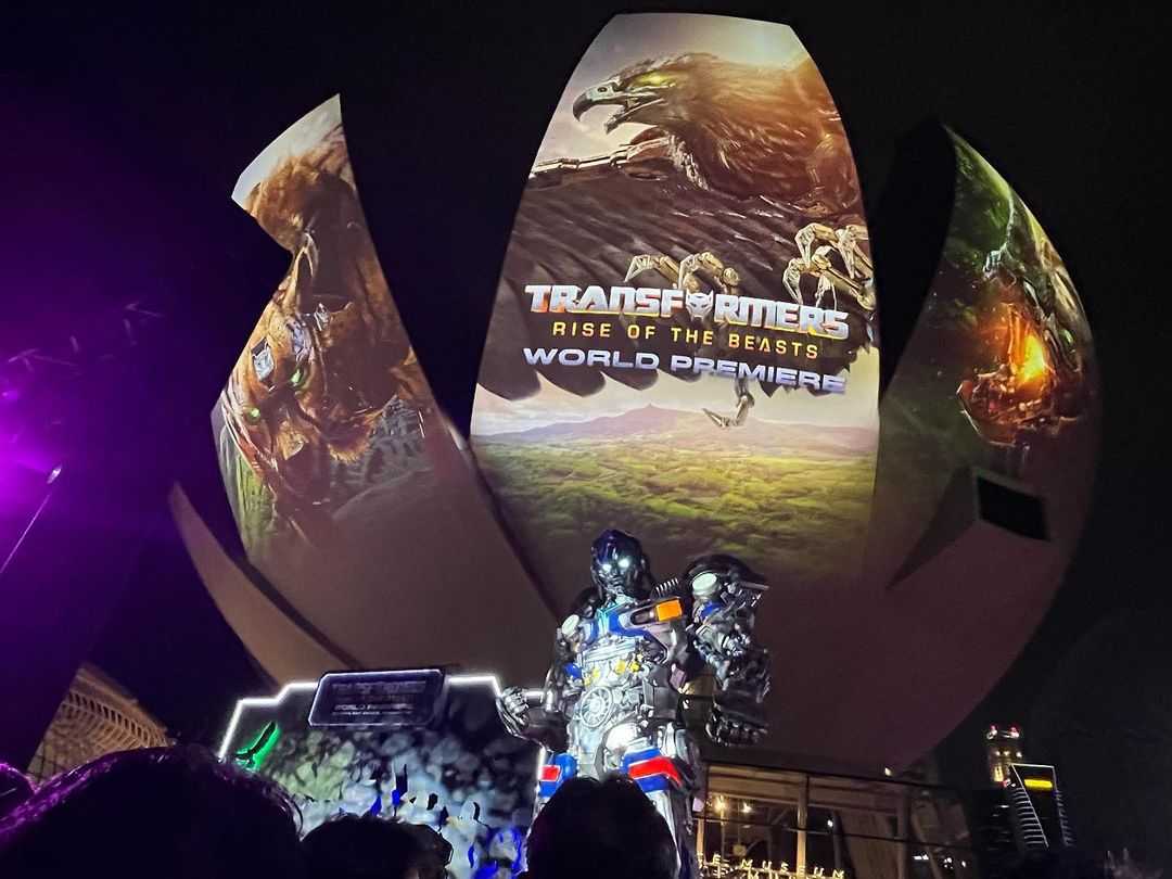 Transformers: Rise Of The Beasts World Premiere Event In Singapore ...
