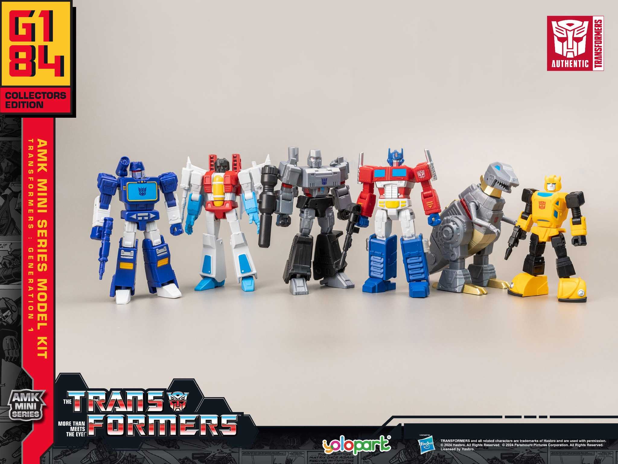 Yolopark AMK Mini G1 Transformers (Model kits) Official Images & Pre ...