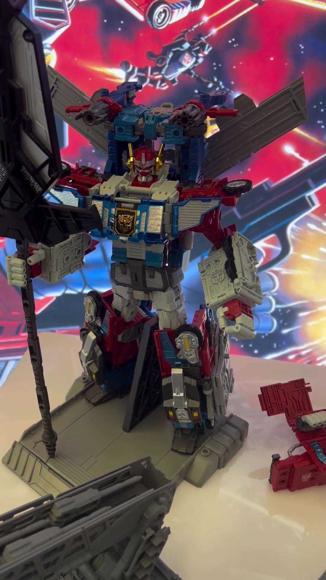 Haslab Transformers RID Omega Prime Painted Model First Images ...