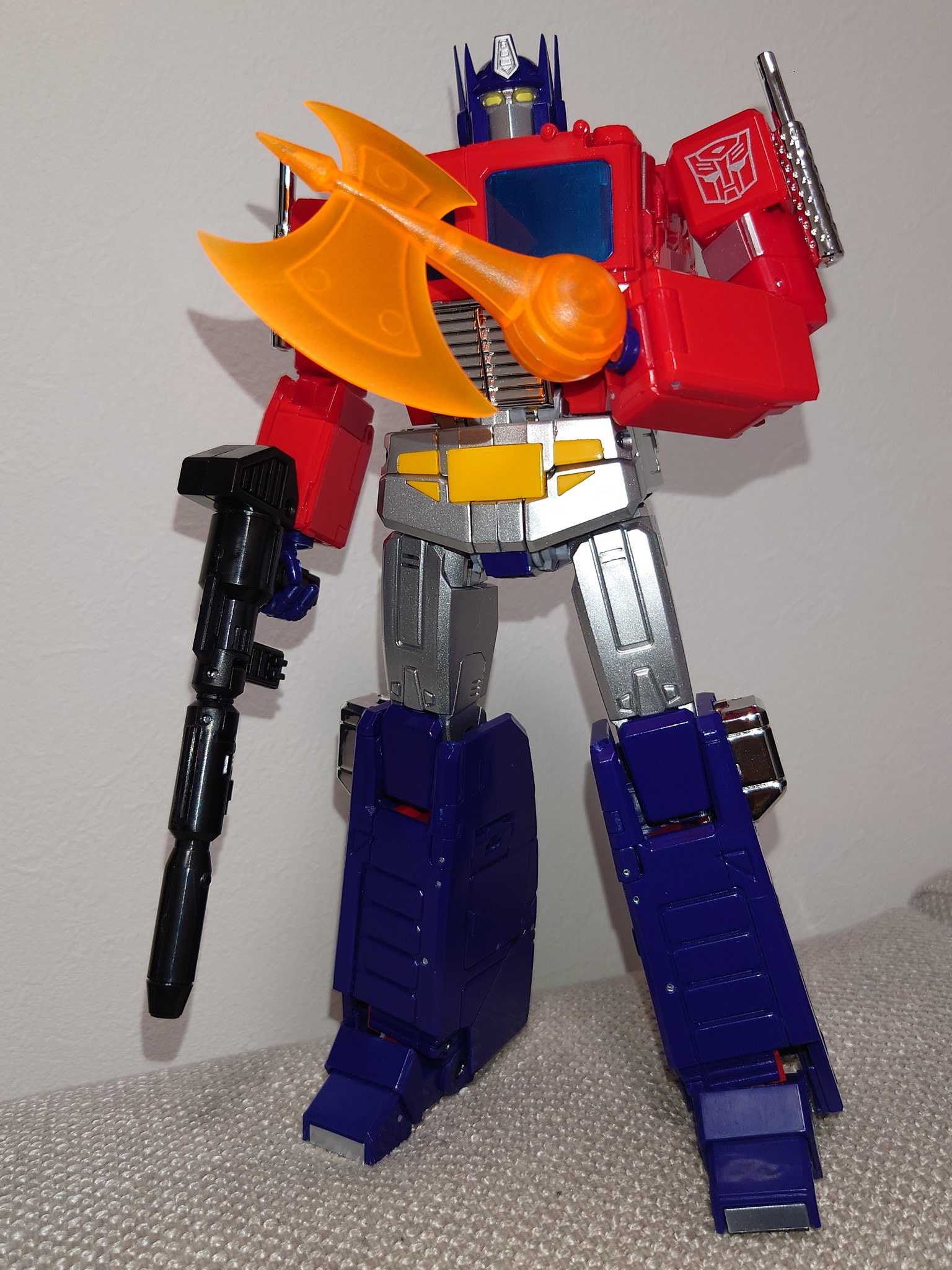 Transformers Masterpiece MP-44S Optimus Prime (Toy Deco) In-Hand Images ...