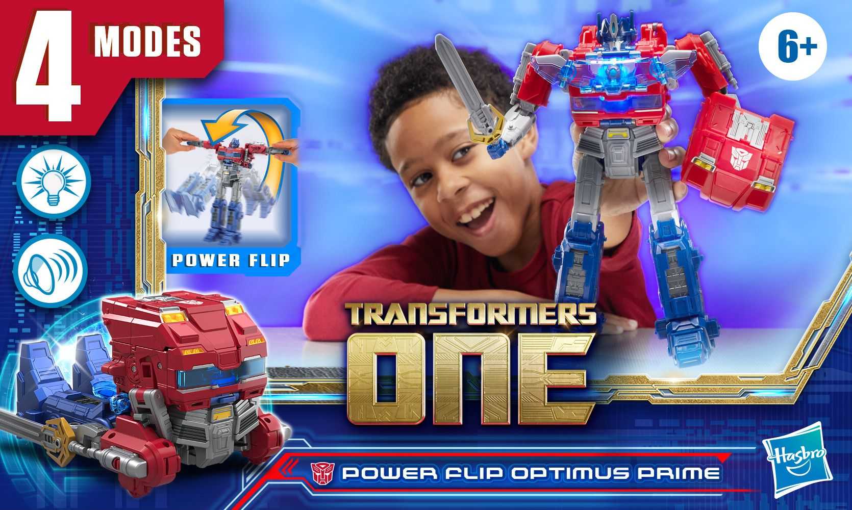 Transformers One Power Flip Optimus Prime Revealed - Children of Primus