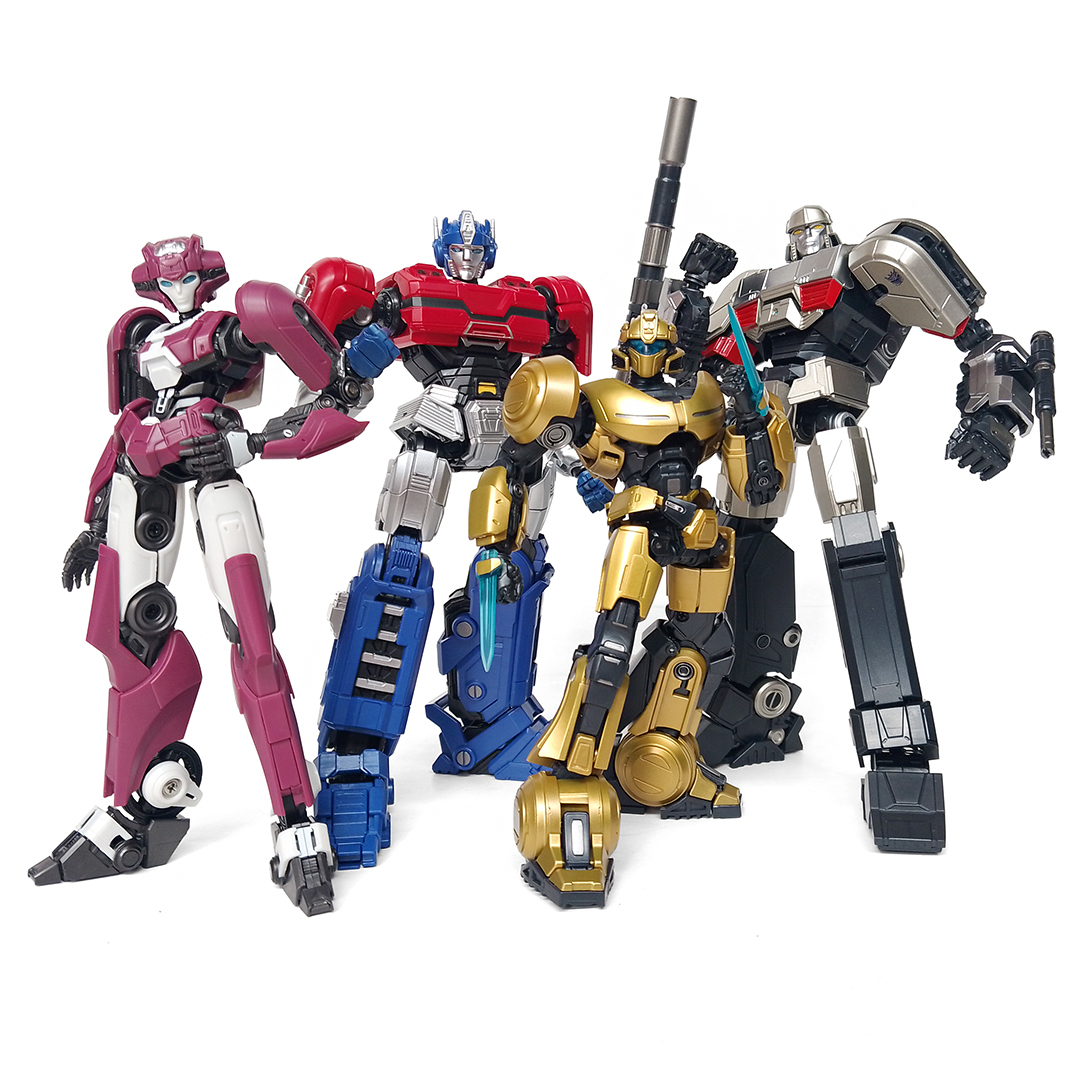 Yolopark AMK Transformers One Optimus Prime, Megatron, Bumblebee ...