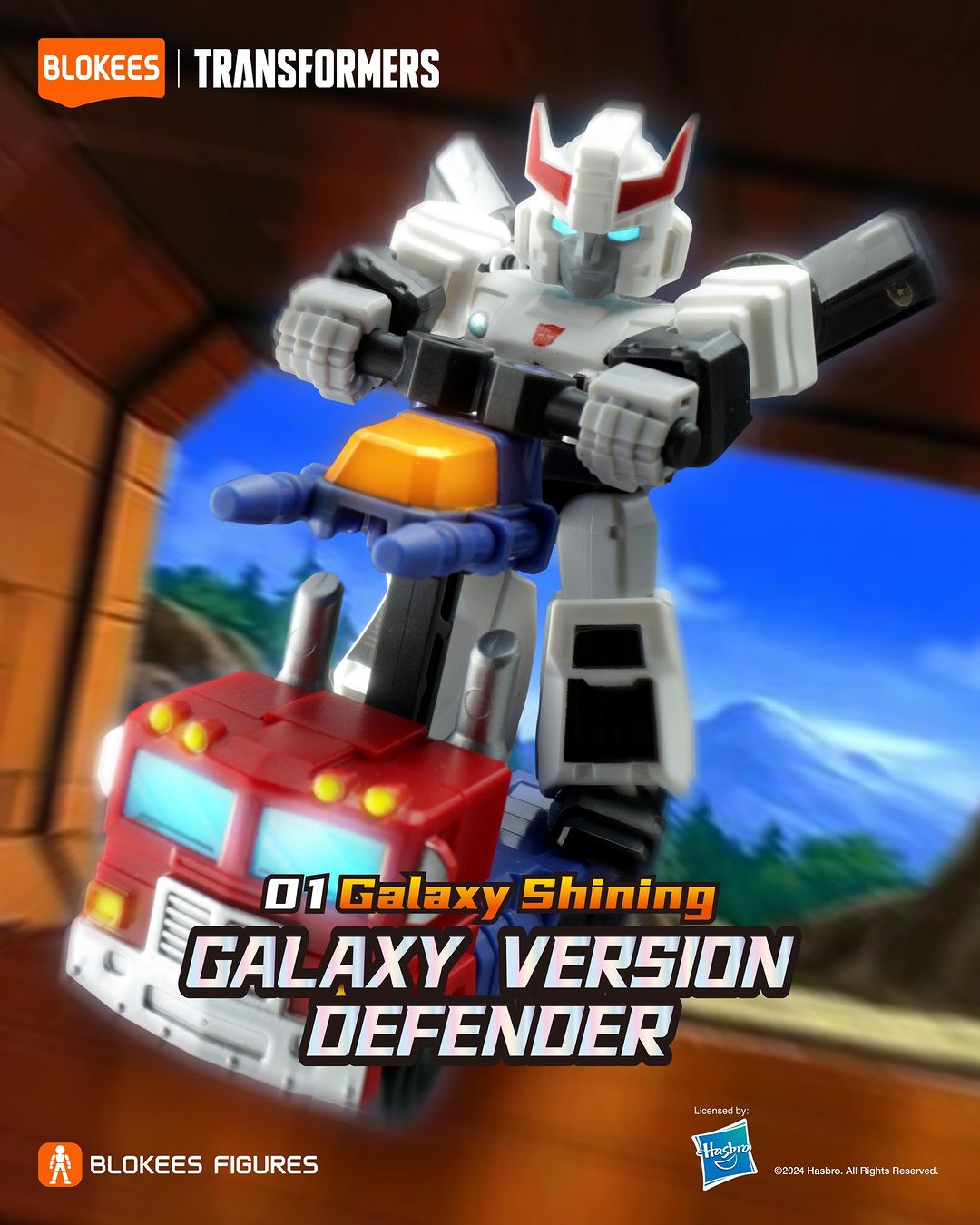 Blokees Transformers Galaxy Version Defender – Galaxy Shining 01 New ...