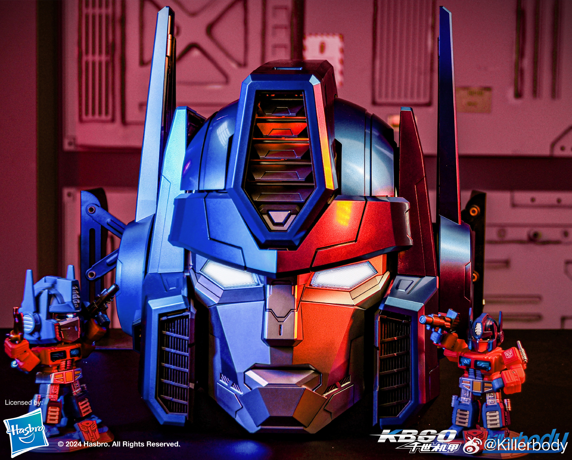 Killerbody G1 Optimus Wearable Removable Armor Helmet Sample Images ...