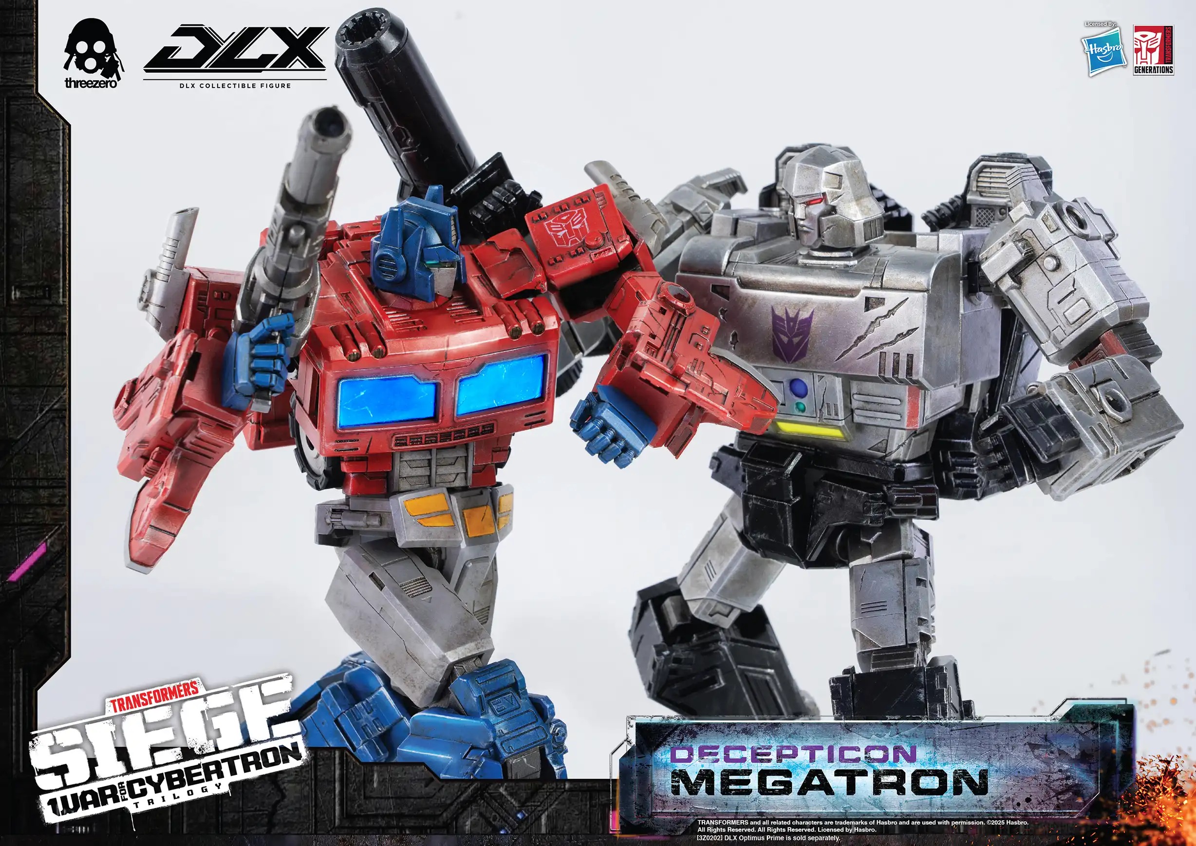 Threezero DLX War For Cybertron Trilogy: Siege Optimus Prime And ...