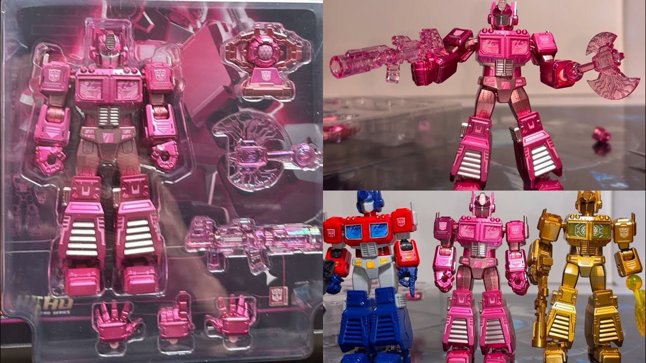 TFORMERS - Daily Prime - Beautiful Pink Blokees Optimus Prime ...