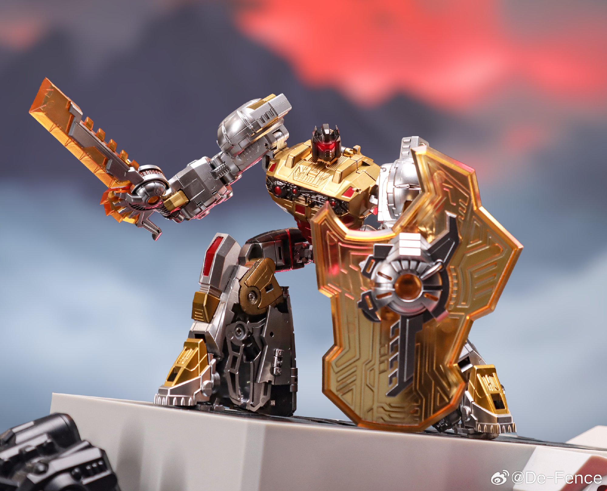 De-Fence DF-01 Muscle Rex (Legends Scale Fall of Cybertron Grimlock ...