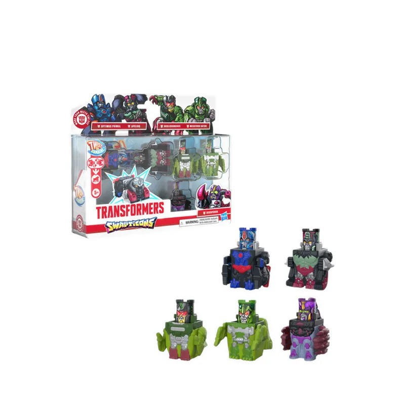 Transformers Swapticons Wild Jungle Mission 5-Pack Official Stock ...