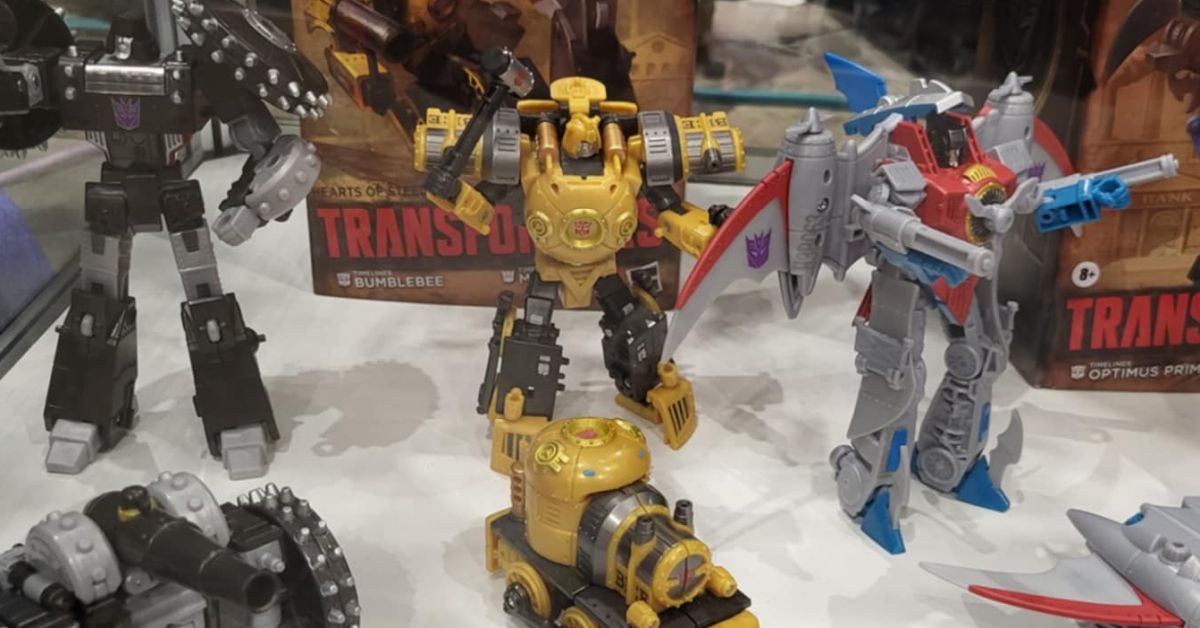 TFORMERS – New Megacon 2025 Transformers Booth Images – Hearts of Steel ...