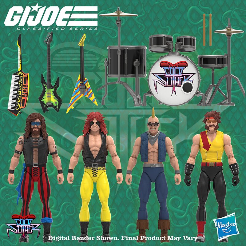Hasbro SDCC 2025 Exclusive G.I. Joe Classified Series Dreadnoks Cold ...