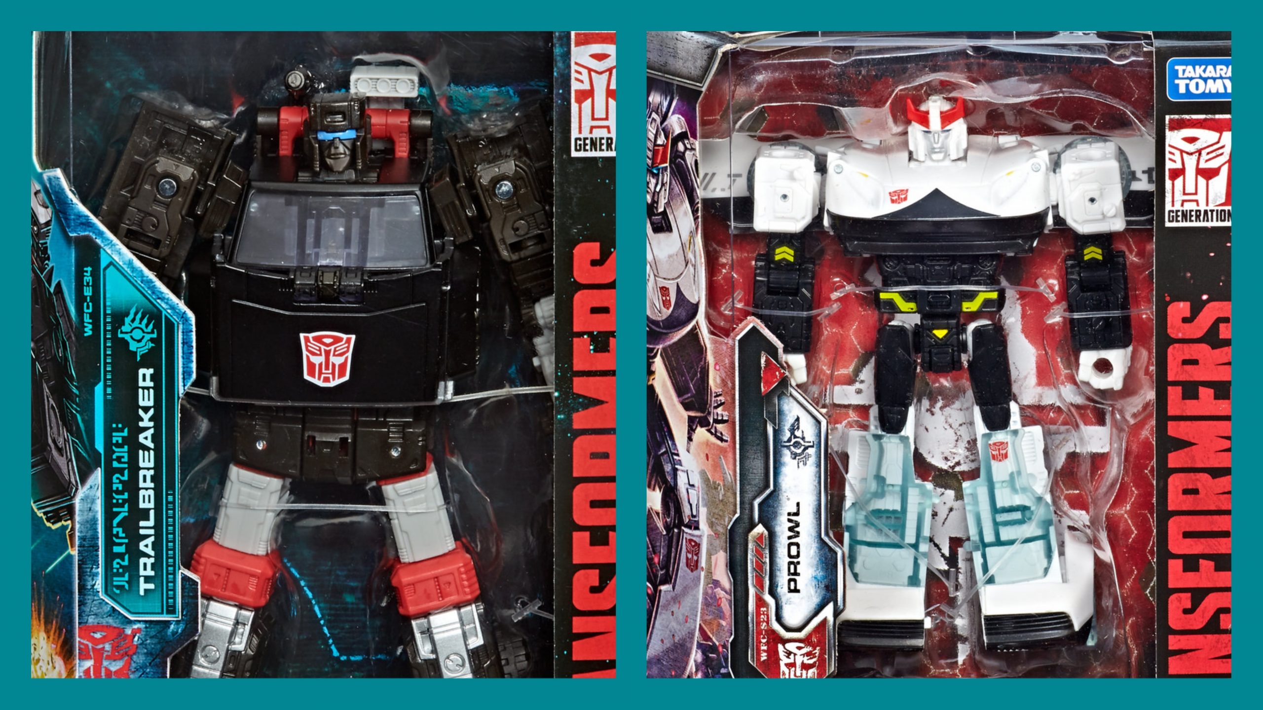 Transformers WFC Siege Prowl and Earthrise Trailbreaker Reissues ...