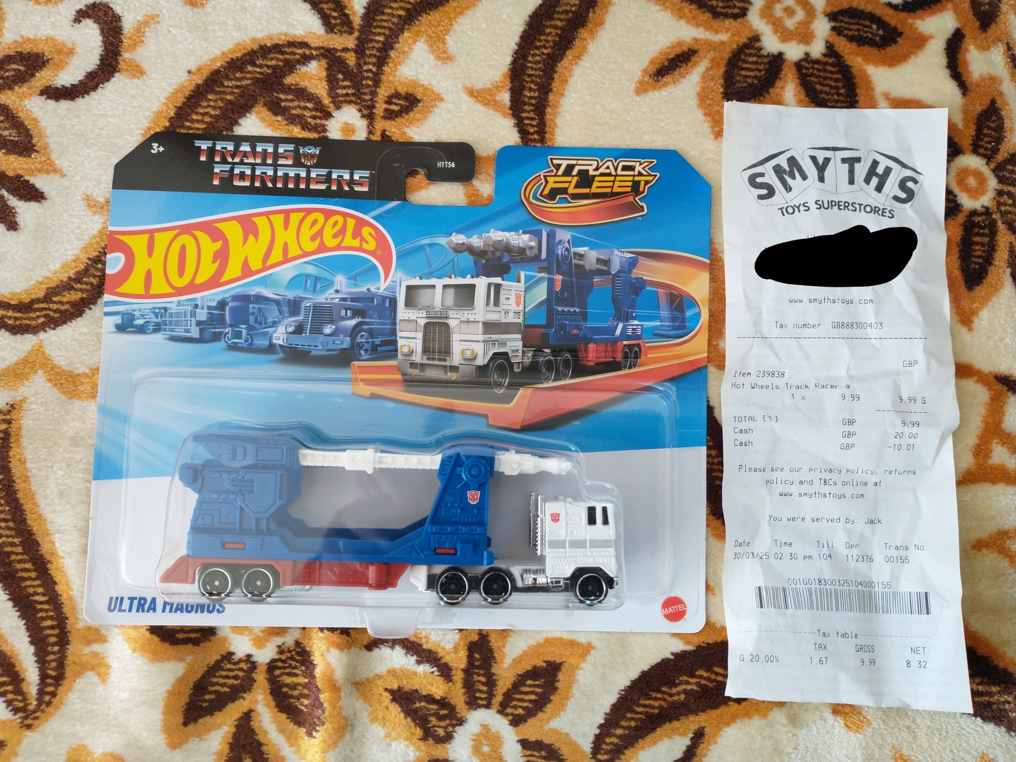 Hot Wheels x Transformers Ultra Magnus Out In The UK - Children of Primus