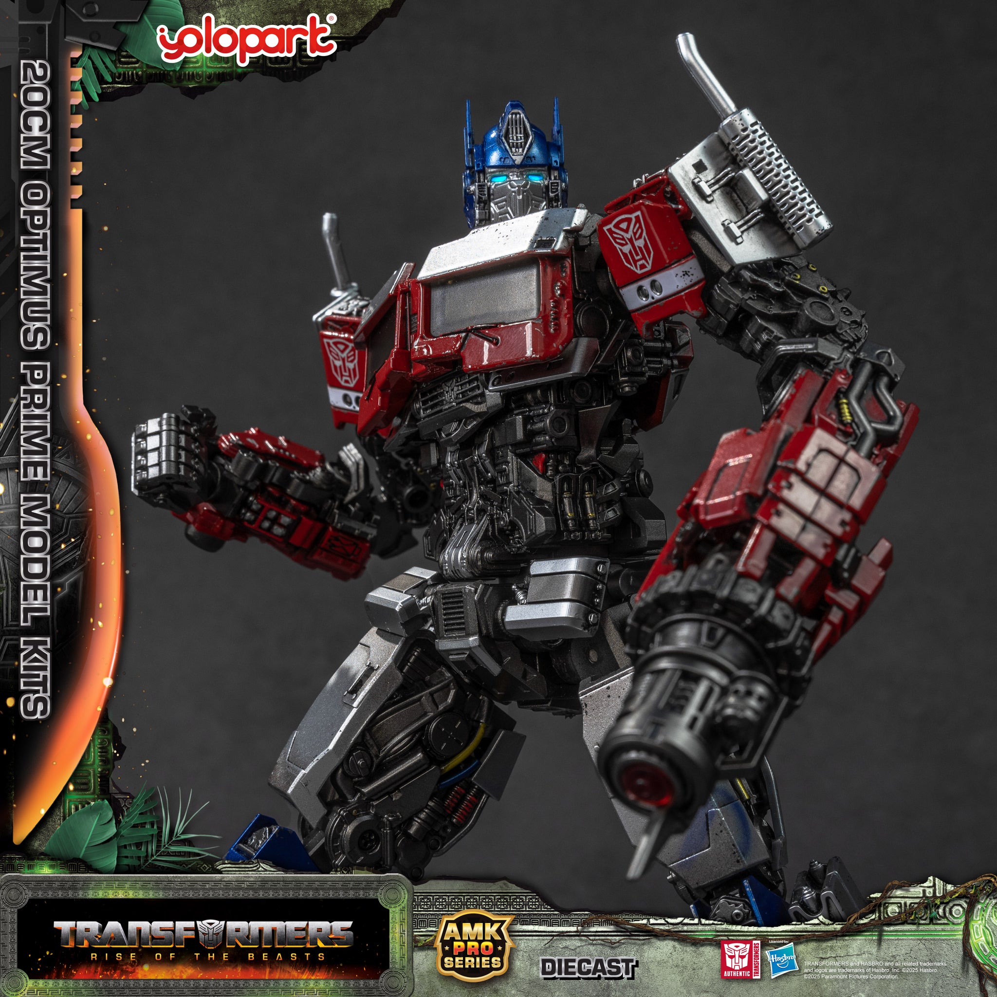 Yolopark AMK PRO Rise Of The Beasts Optimus Prime Full Reveal & Pre ...