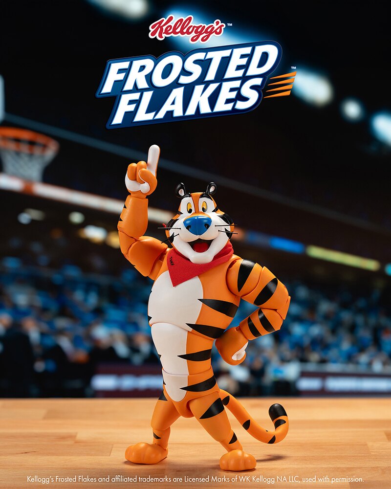 Jada Toys Kellogg's Frosted Flakes Tony the Tiger 1/12 scale action ...