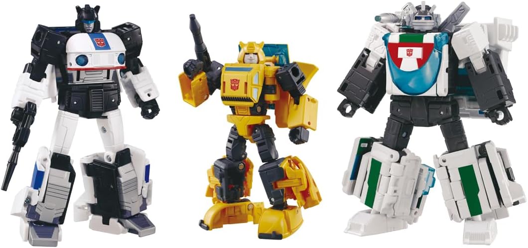Cybertron Chase Dramatic Capture Series Autobots 3-Pack Official Images ...