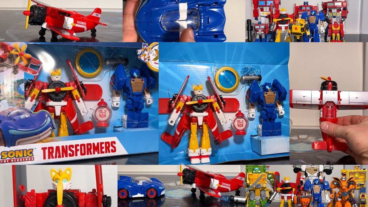 Transformers Sonic The Hedgehog Xover In-Hand Images and Video ...