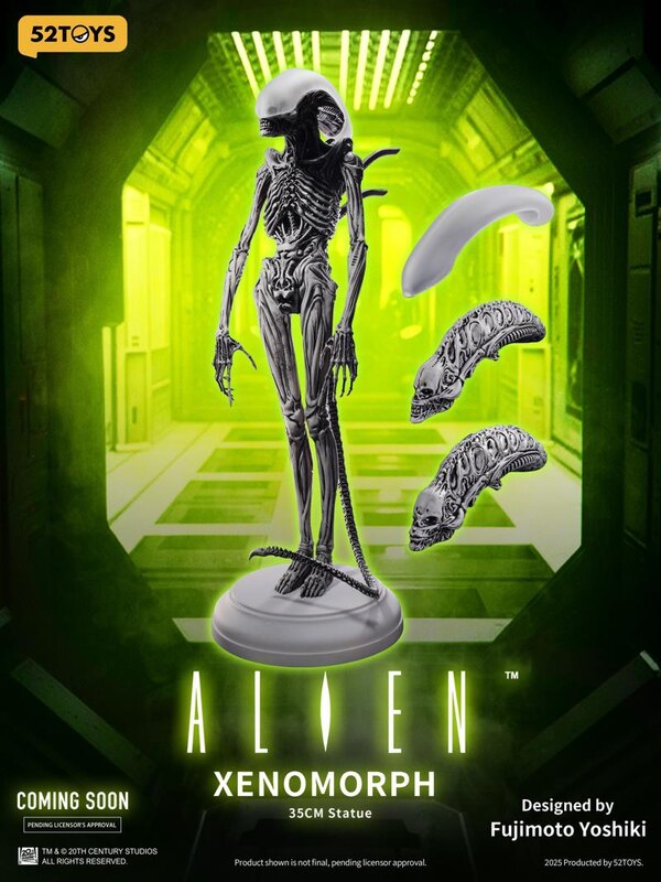 52Toys BeastBox Alien Xenomorph, Facehugger and Engineer Figures ...