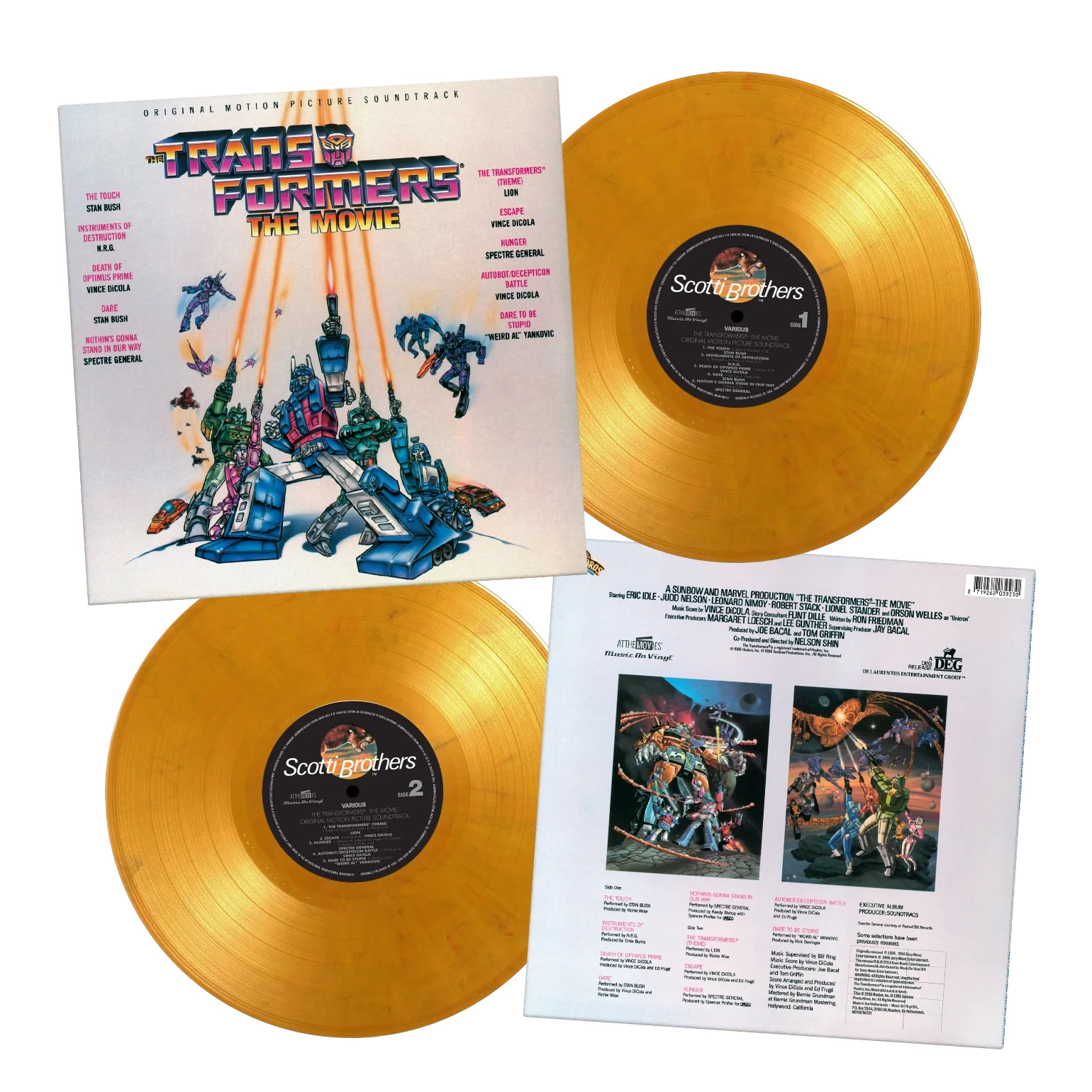 Transformers: The Movie Original Soundtrack Limited ‘Unicron’ Marbled ...