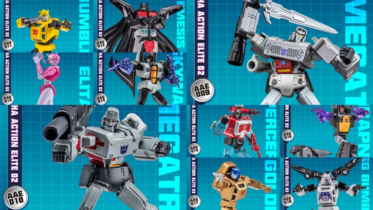 Auldey Transformers Alpha Action Wave 2 Figures List and Official ...