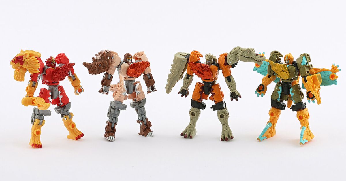 Transformers Wild King Wave 2 In-Hand Images of Ignite Leo, Spirituan ...