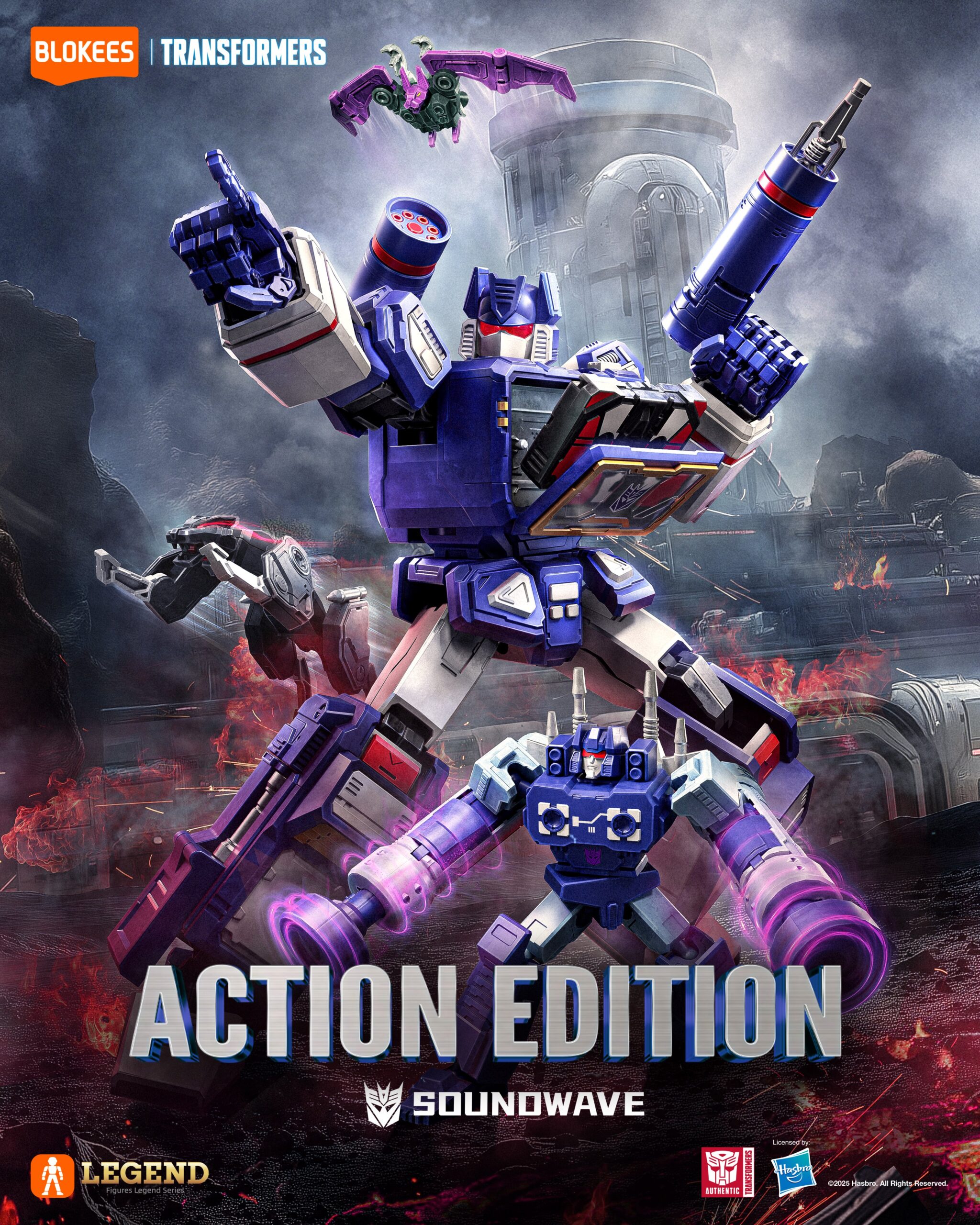 Blokees Action Edition Soundwave Official Promotional Video, Images ...