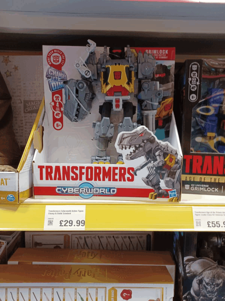 Transformers Cyberworld Chomp And Battle Grimlock Found In The UK ...