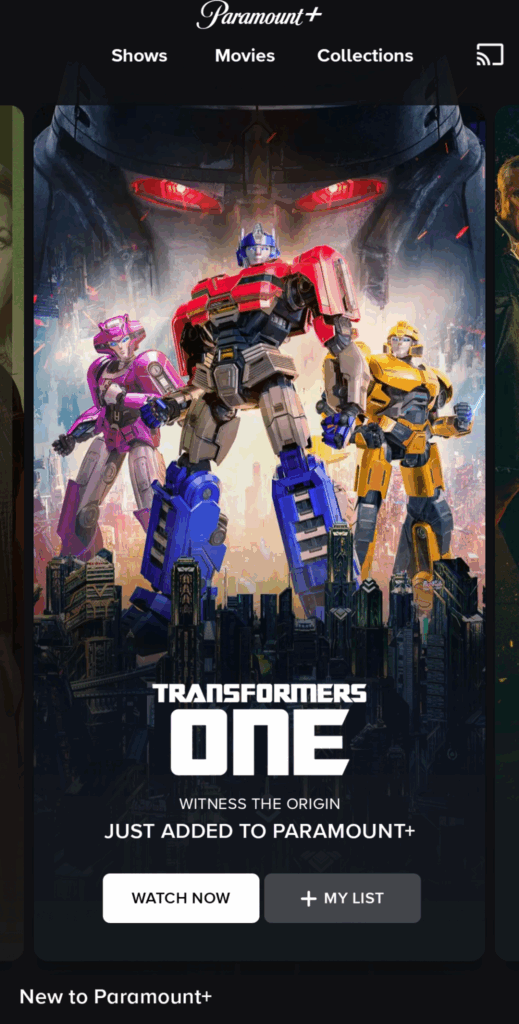Transformers One Available For Streaming In The UK - Children of Primus