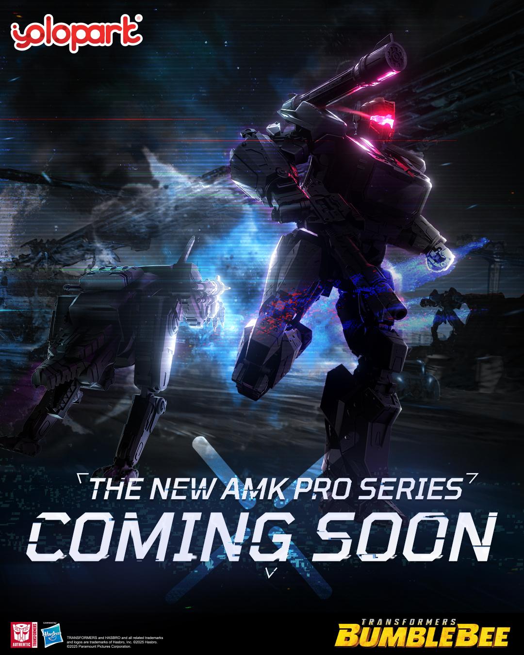 Yolopark AMK PRO Bumblebee Movie Soundwave Teaser Images - Children of ...