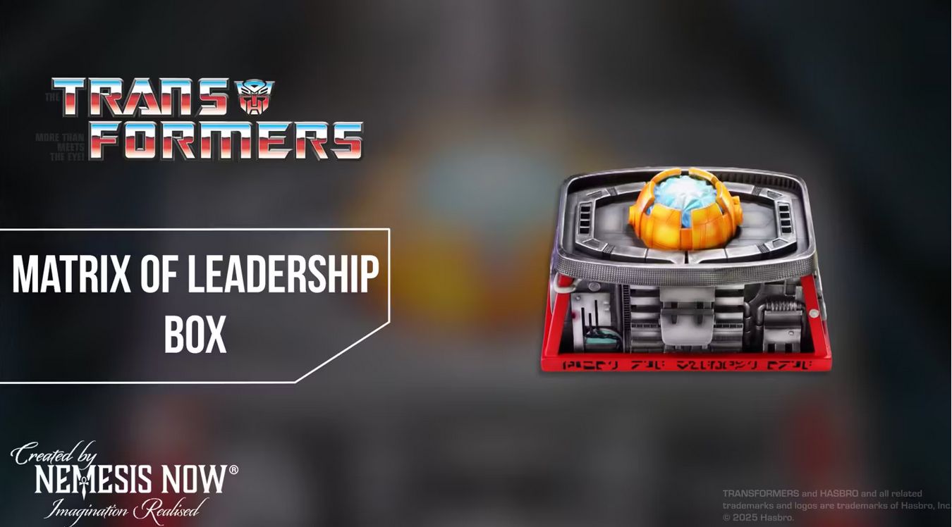 Transformers Matrix of Leadership Box Official Reveal from Nemesis Now ...