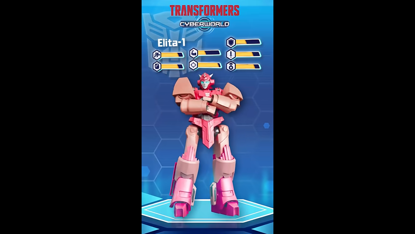 Transformers Cyberworld Elita-1 Character Video Profile - Children of ...