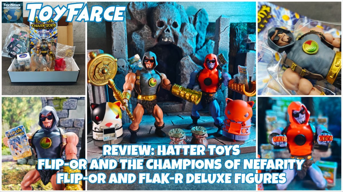 Hatter Toys Flip-Or and the Champions of Nefarity - Flip-Or and Flak-R ...