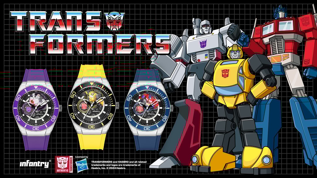 Infantry X Transformers 40th Anniversary Modular Mechanical Watches ...