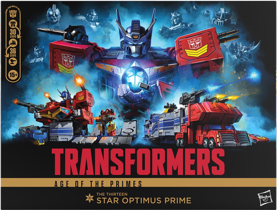Age Of The Primes Star Optimus Prime Titan Class Shipping Early ...