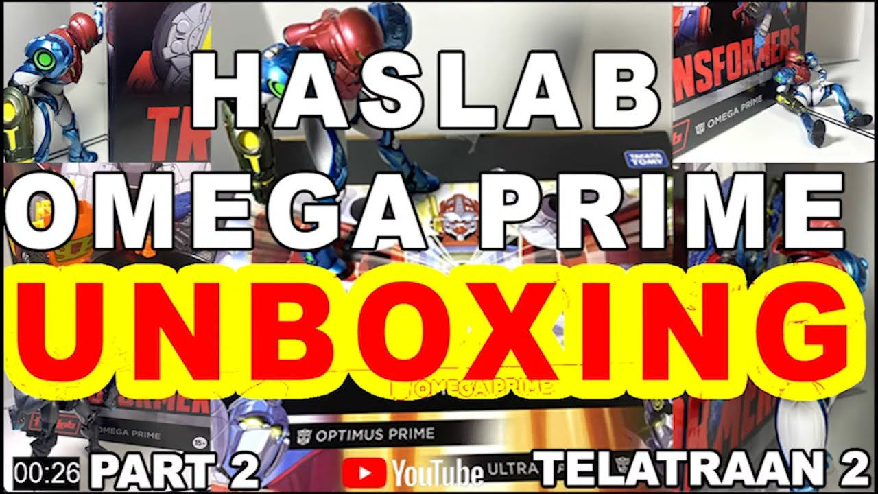 UNBOXING HASLAB'S OMEGA PRIME PART 2 #transformers #toys #haslab # ...